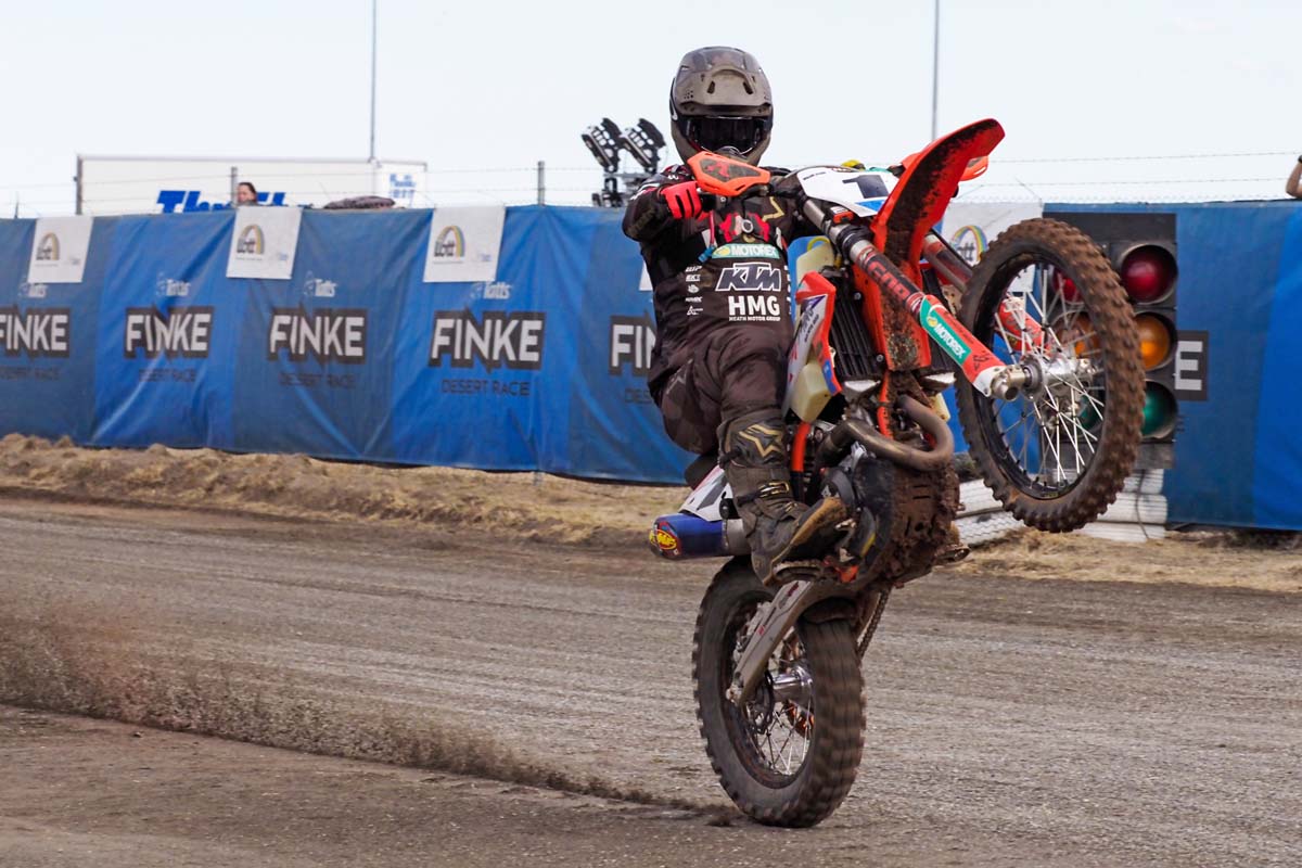 DAVID WALSH WINS 2023 FINKE DESERT RACE - JUST BIKES